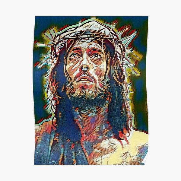"Jesus of Nazareth" Poster for Sale by deusrex007 | Redbubble