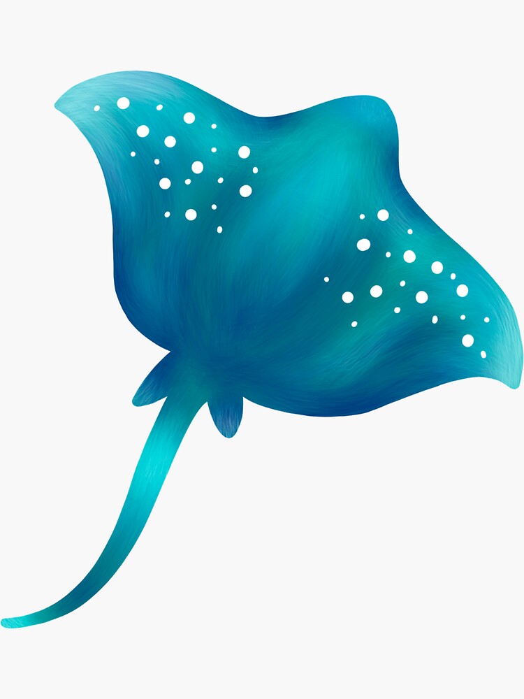 "Stingray" Sticker for Sale by Unindiv | Redbubble