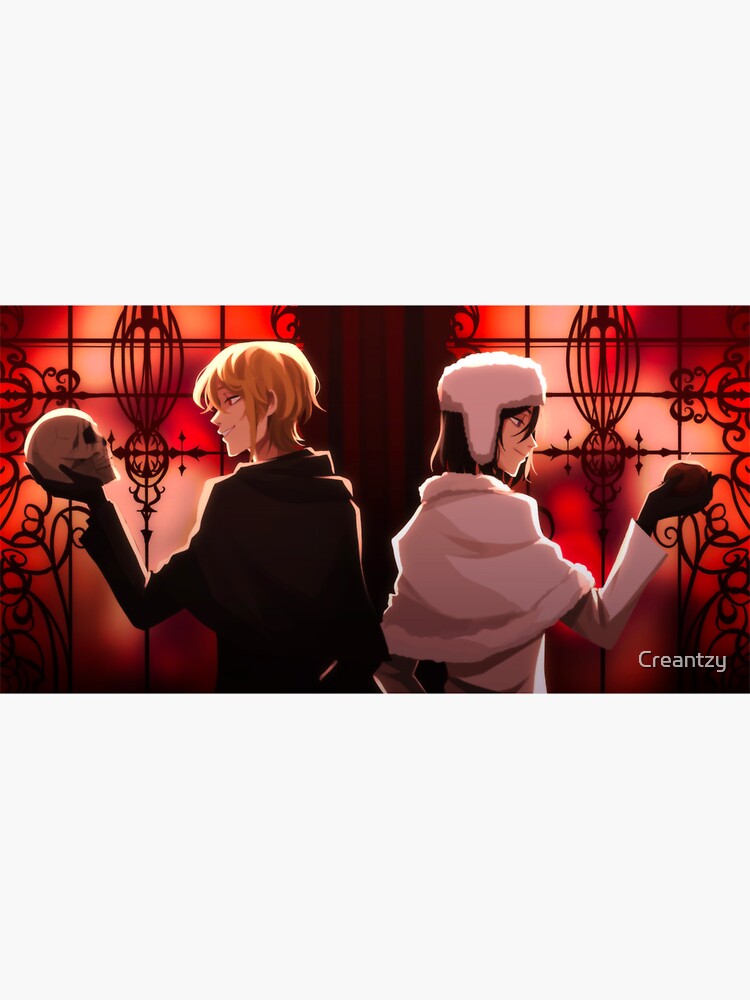 "William James Moriarty and Fyodor Dostoevsky" Sticker for Sale by ...