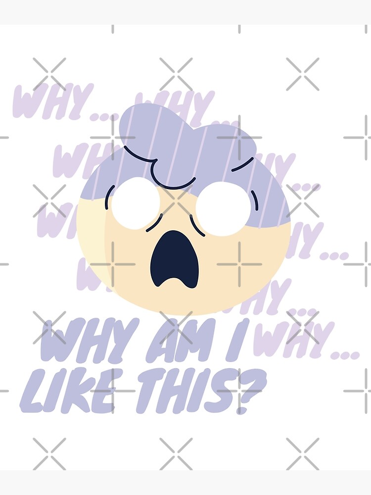 "Why Am I like This Emoji - Surprise Emoji" Poster for Sale by ...