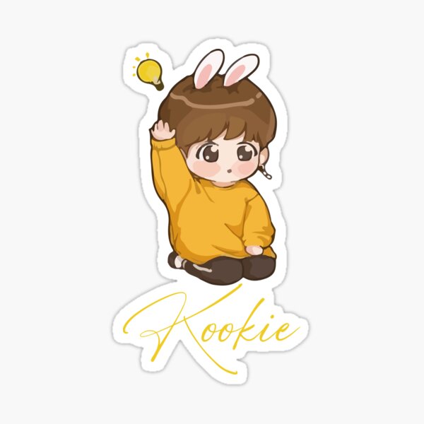 "cute kookie, fanny kids" Sticker for Sale by JiminShop | Redbubble