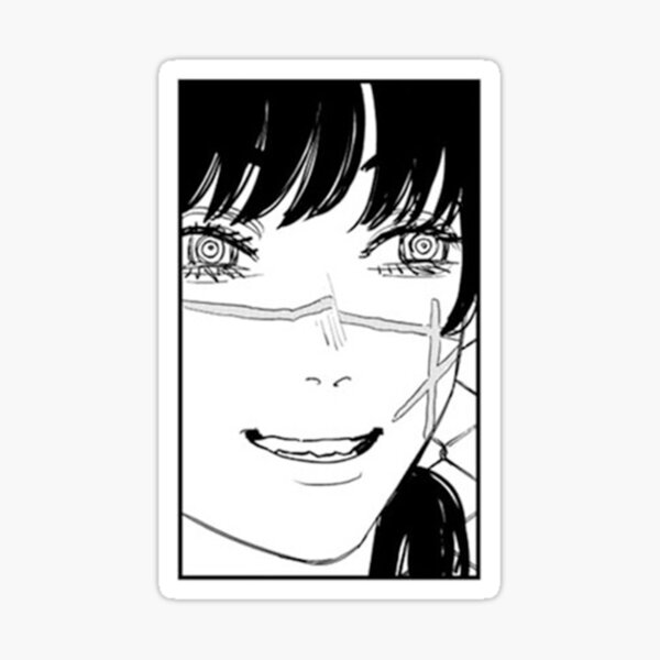 "Asa Mitaka the War Devil Chainsaw Man" Sticker for Sale by ...