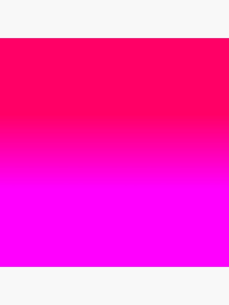 "Hot Pink and Neon Pink Ombre Shade Color Fade" Sticker for Sale by ...