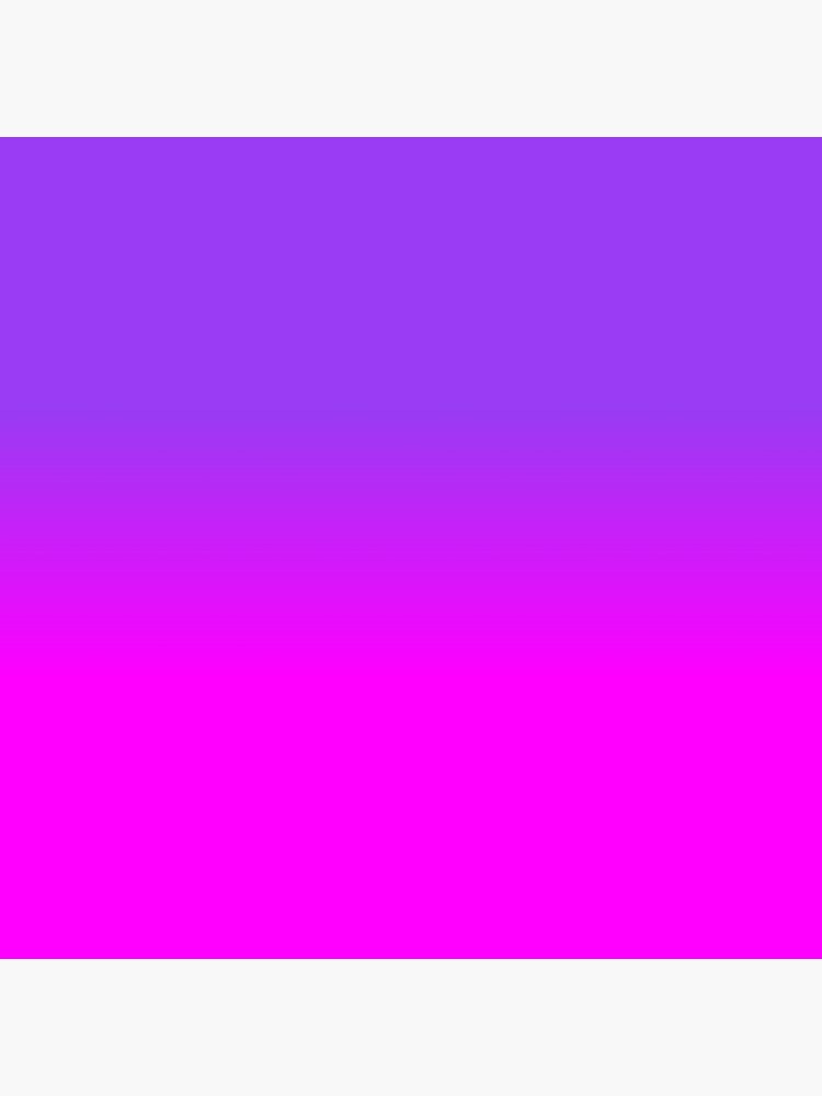 "Neon Purple and Hot Pink Ombre Shade Color Fade" Art Print by ...