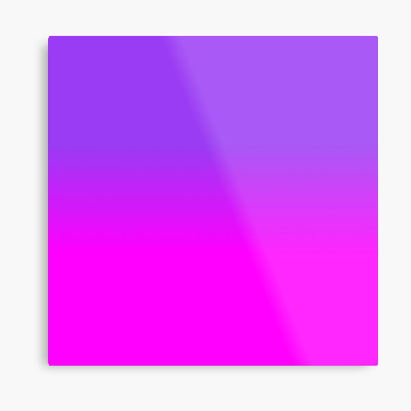 Neon Pink Fade Wall Art | Redbubble