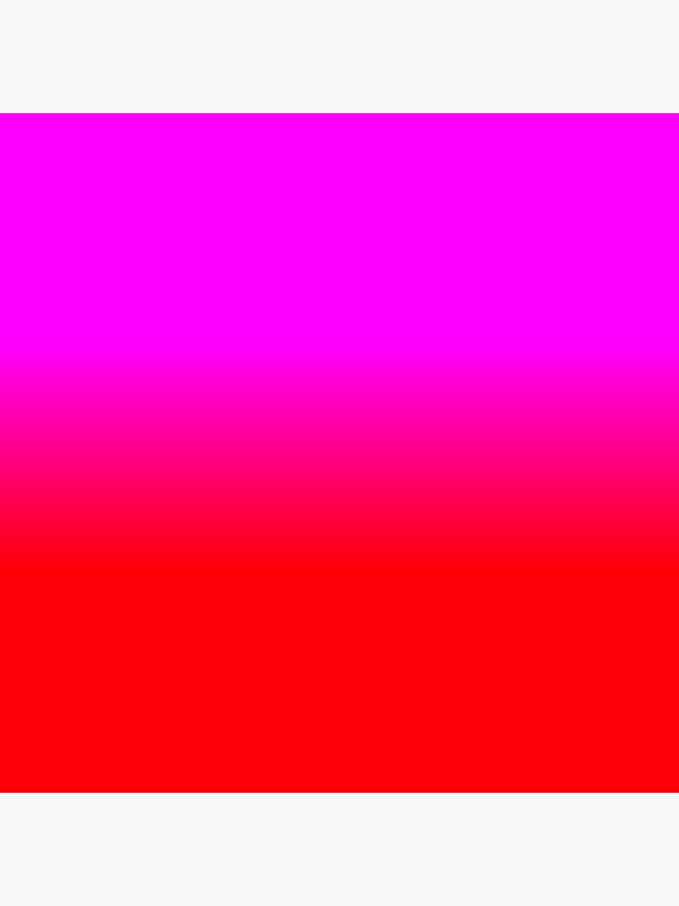 "Neon Red Fire and Hot Pink Ombre Shade Color Fade" Canvas Print by ...