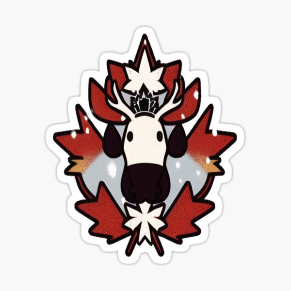 "Canadian Moose Logo" Sticker for Sale by Pluieville1234 | Redbubble