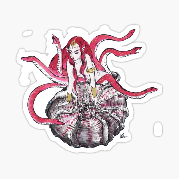 "Scylla" Sticker for Sale by Oniroiatlier | Redbubble