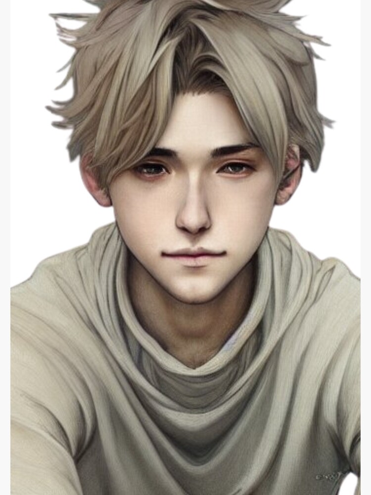 "Vector anime boy character design | Dall E 2 | Midjourney | ai artwork ...