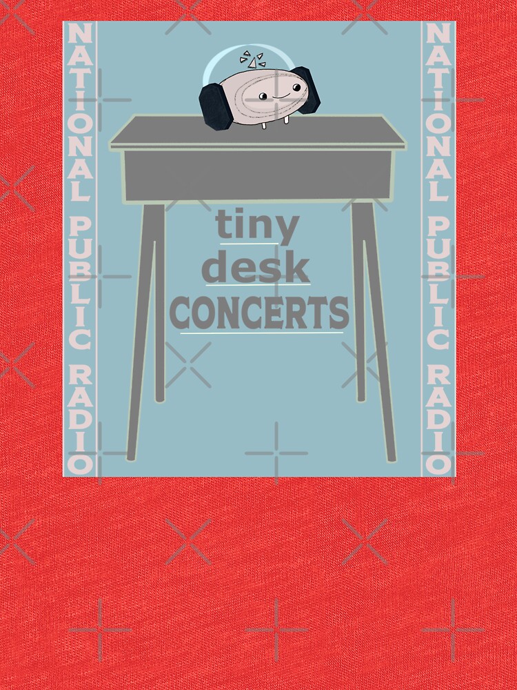 "NPR Tiny desk concerts" Tri-blend T-Shirt for Sale by StudioChamber ...