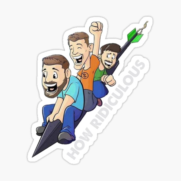 "How Ridiculous a How Ridiculous a How Ridiculous" Sticker for Sale by ...