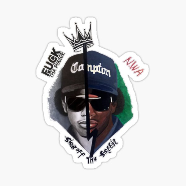 "Eazy-E" Sticker for Sale by Xxxtentaxcion | Redbubble
