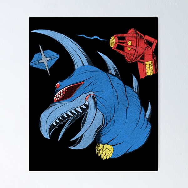 "Gigan Showa Style" Poster for Sale by rvllvilkkom | Redbubble