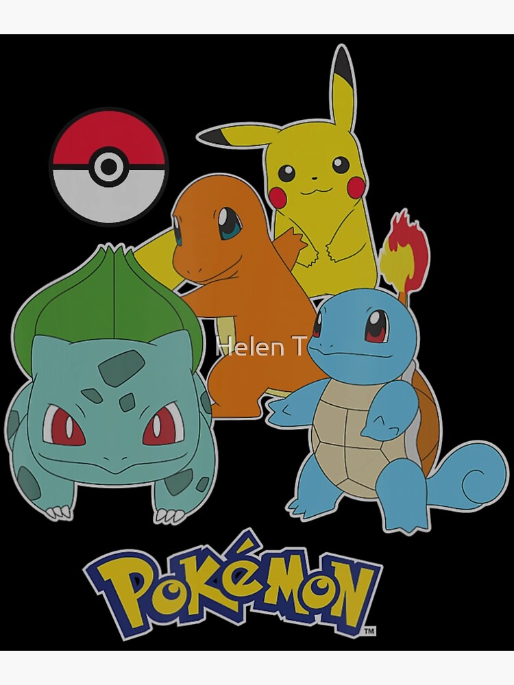 "Pokémon First Generation Group Shot" Poster for Sale by ...