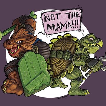 "Tokka and Rahzar" Sticker for Sale by TwEE-N-Toast | Redbubble