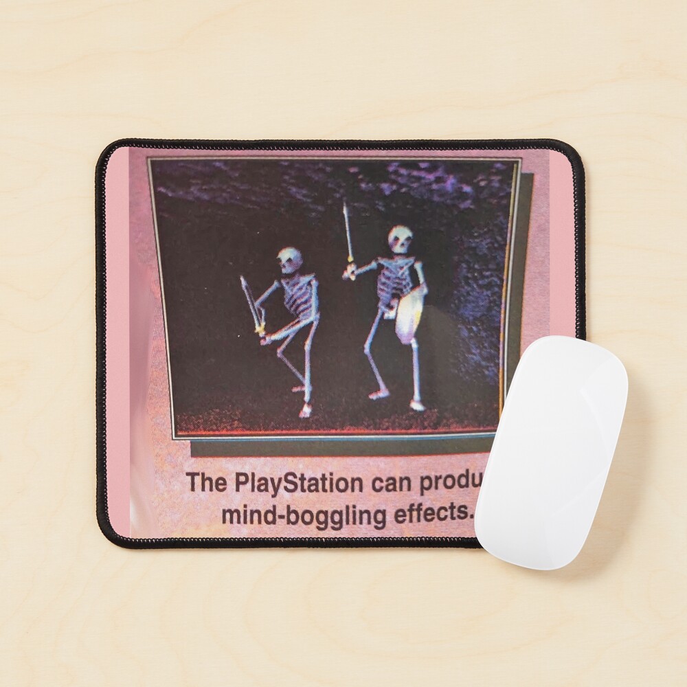 "The PlayStation can produce mind-boggling effects meme" Sticker for ...
