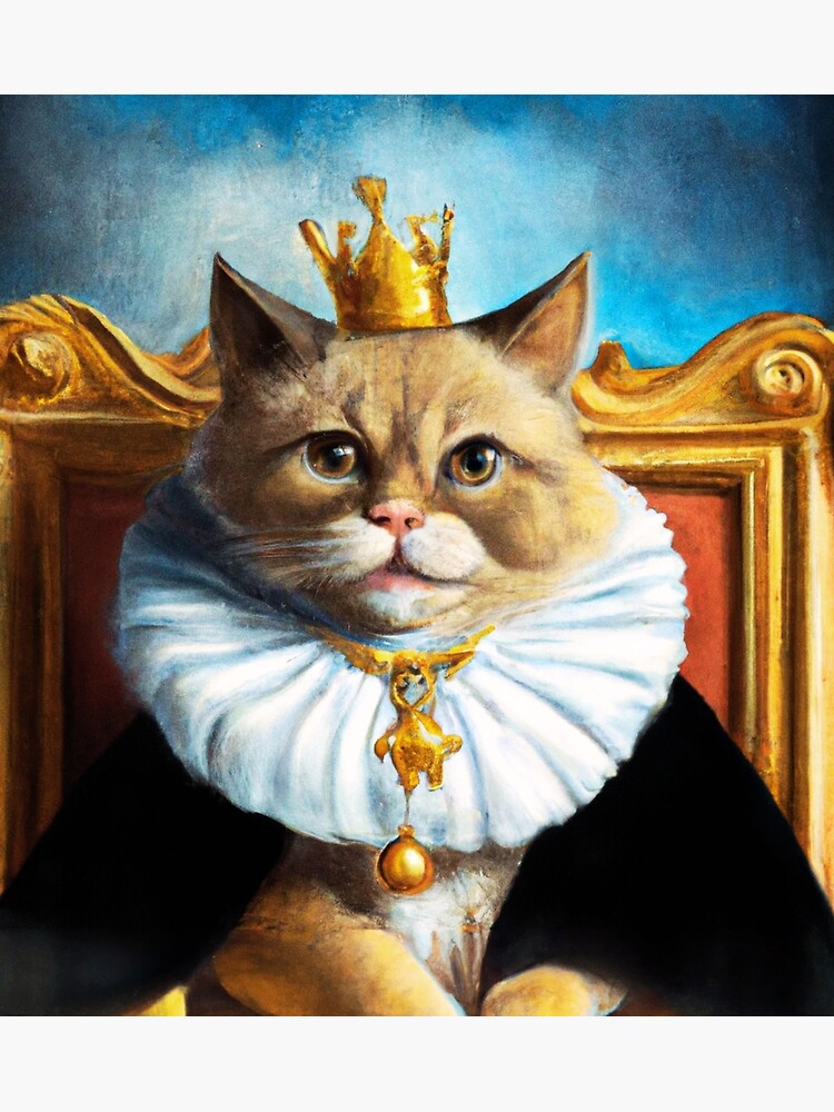 "King Kat" Poster for Sale by BarroKat | Redbubble