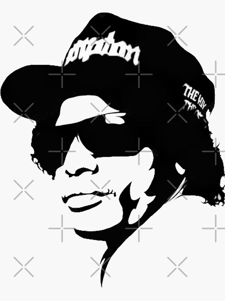 "Eazy-E" Sticker for Sale by Xxxtentaxcion | Redbubble