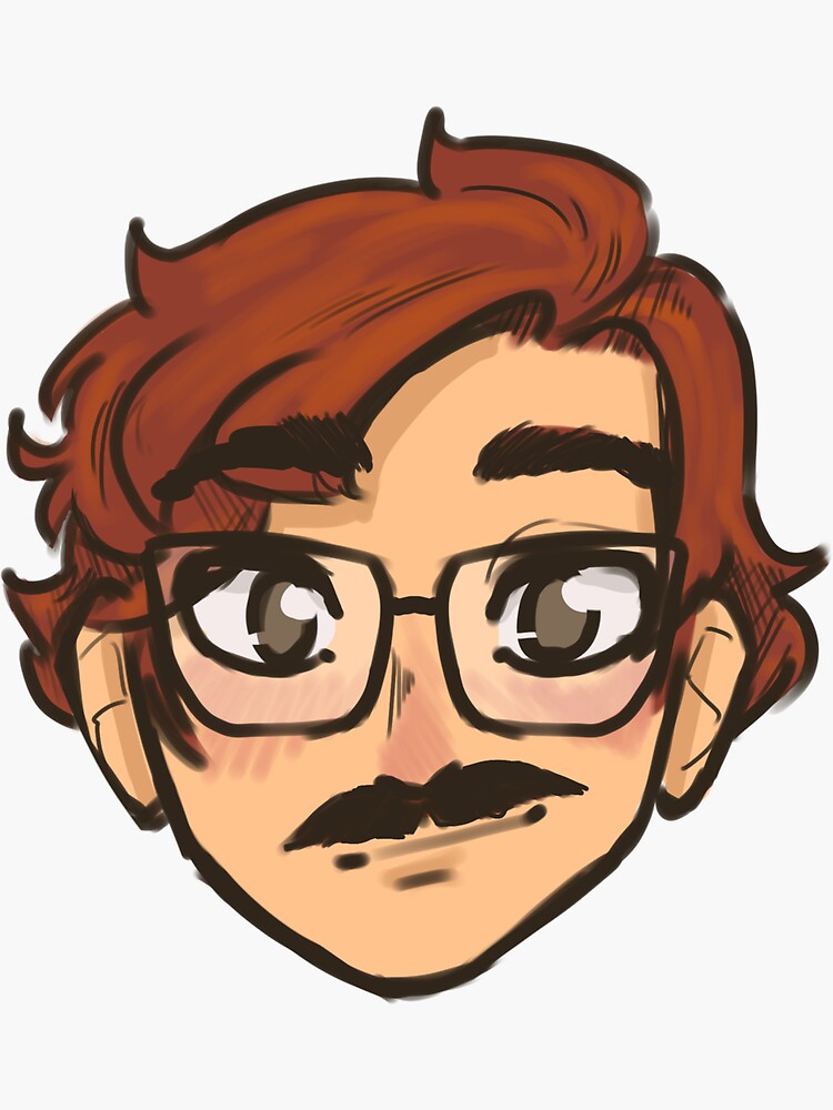 "Harvey || Stardew Valley" Sticker for Sale by Bees-Honeyhive | Redbubble