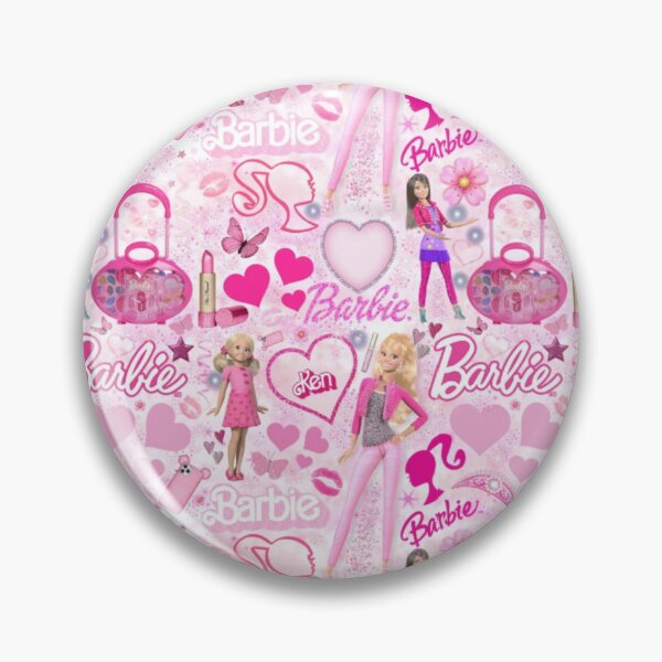 "Barbie Collage" Pin for Sale by AdeelMushtaq | Redbubble