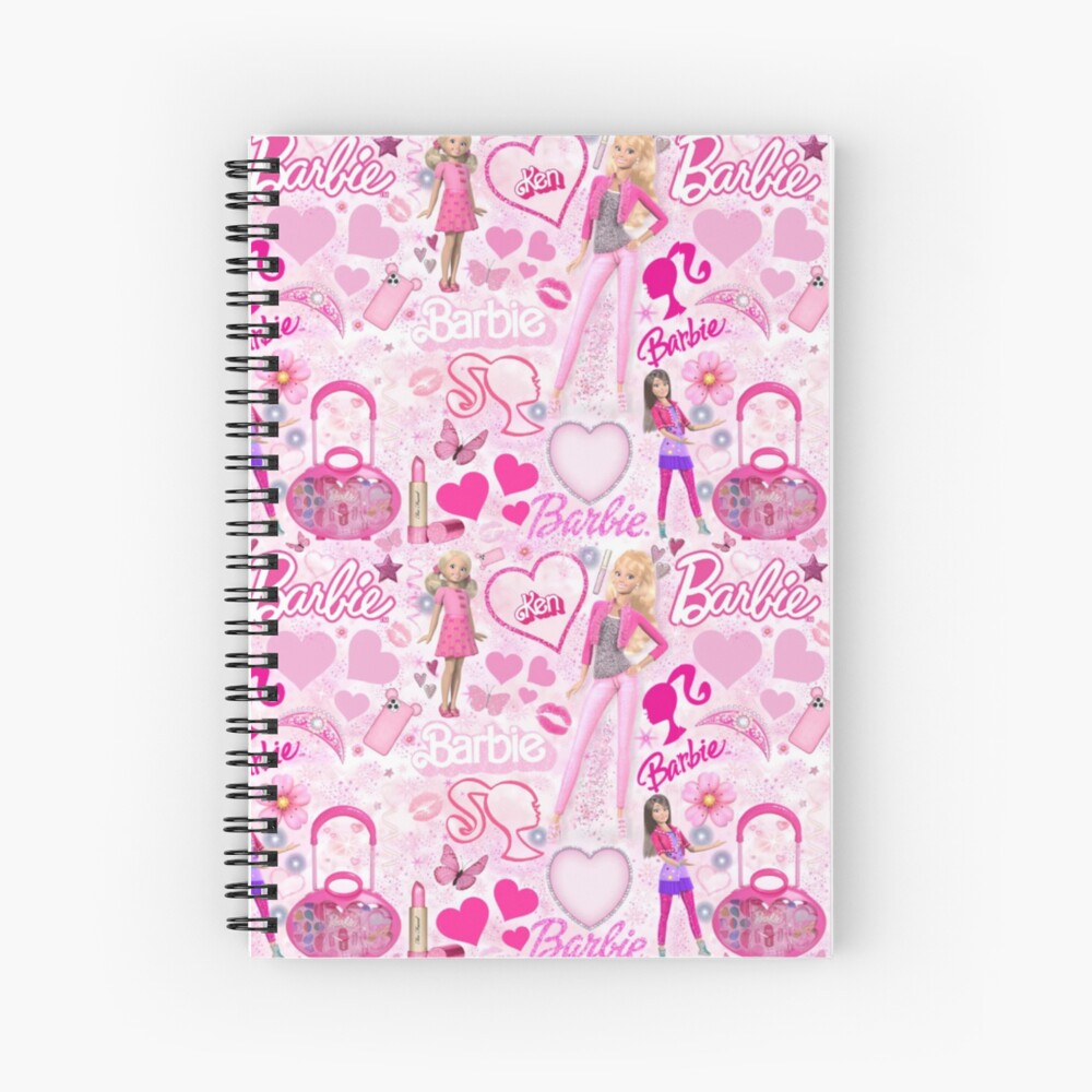 "Barbie Collage" Spiral Notebook for Sale by AdeelMushtaq | Redbubble