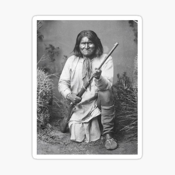 "Geronimo tribe native Americans | Geronimo" Sticker for Sale by ...