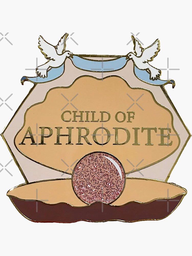 "child of aphrodite- pj" Sticker for Sale by wishingrain | Redbubble