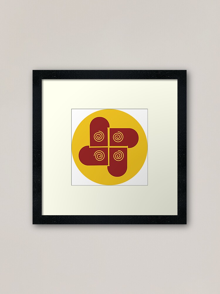 "Vasudha Symbol of money attraction | The Vasudha Reiki symbol " Framed ...