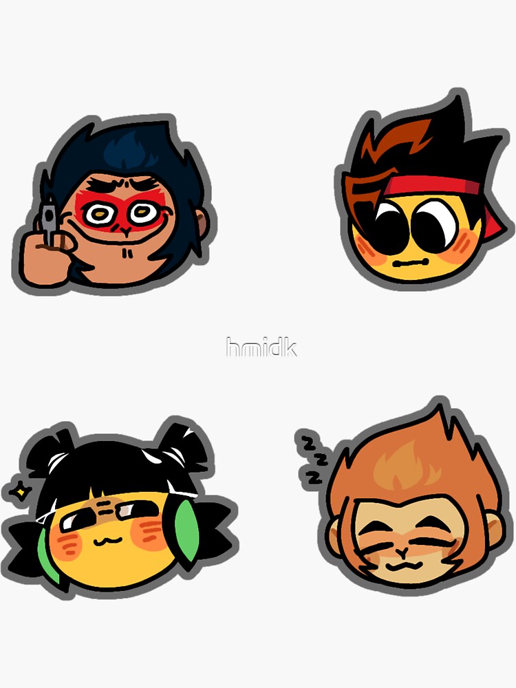 "LMK Emojis" Sticker for Sale by hmidk | Redbubble