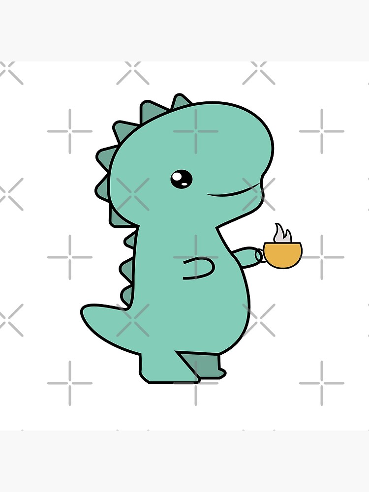 "Tea Rex Tea Funny Meme" Poster for Sale by arwaIB | Redbubble
