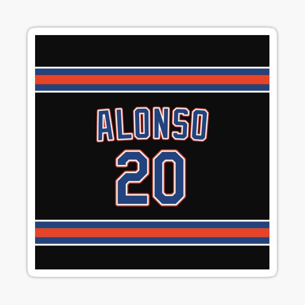 "Pete Alonso Jersey Artwork" Sticker for Sale by Kciar15 | Redbubble