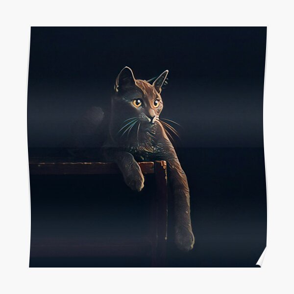 "jcat" Poster for Sale by Editlab | Redbubble