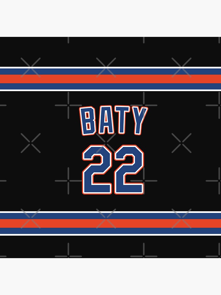 "Brett Baty Jersey Artwork" Sticker for Sale by Kciar15 | Redbubble