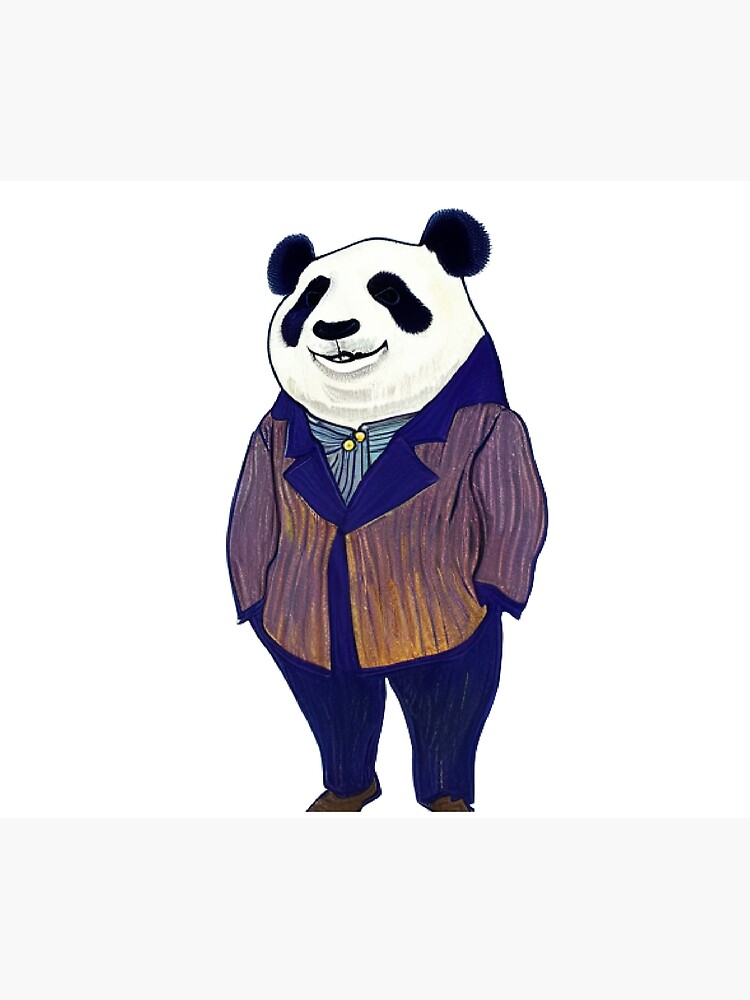 "Mr. Panda is here" Poster for Sale by daisyearn | Redbubble