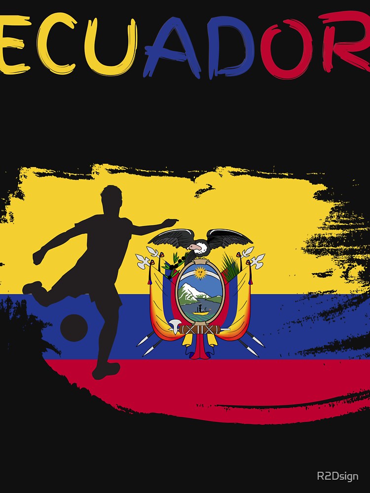 "Ecuador national soccer team" T-shirt for Sale by R2Dsign | Redbubble ...