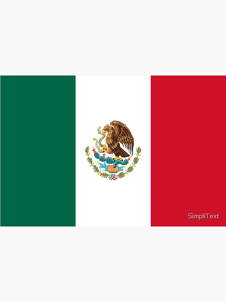 "Mexico Flag World Cup" Sticker for Sale by SimpliText | Redbubble