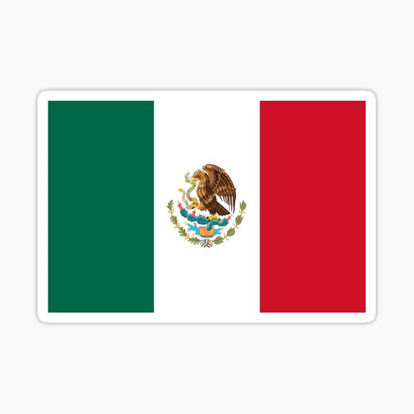 "Mexico Flag World Cup" Sticker for Sale by SimpliText | Redbubble