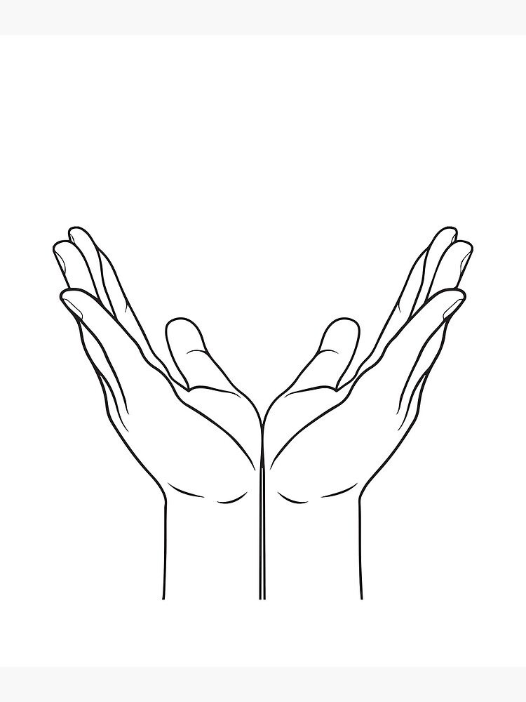 "Hands up " Poster for Sale by goldenlolly1 | Redbubble