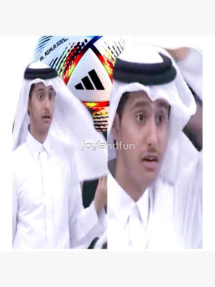 "qatar soccer Meme" Poster for Sale by joylandfun | Redbubble
