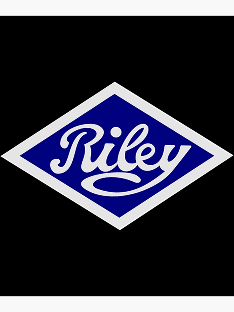 "Classic Car Logos Riley Classic" Poster for Sale by ToddWFrady | Redbubble