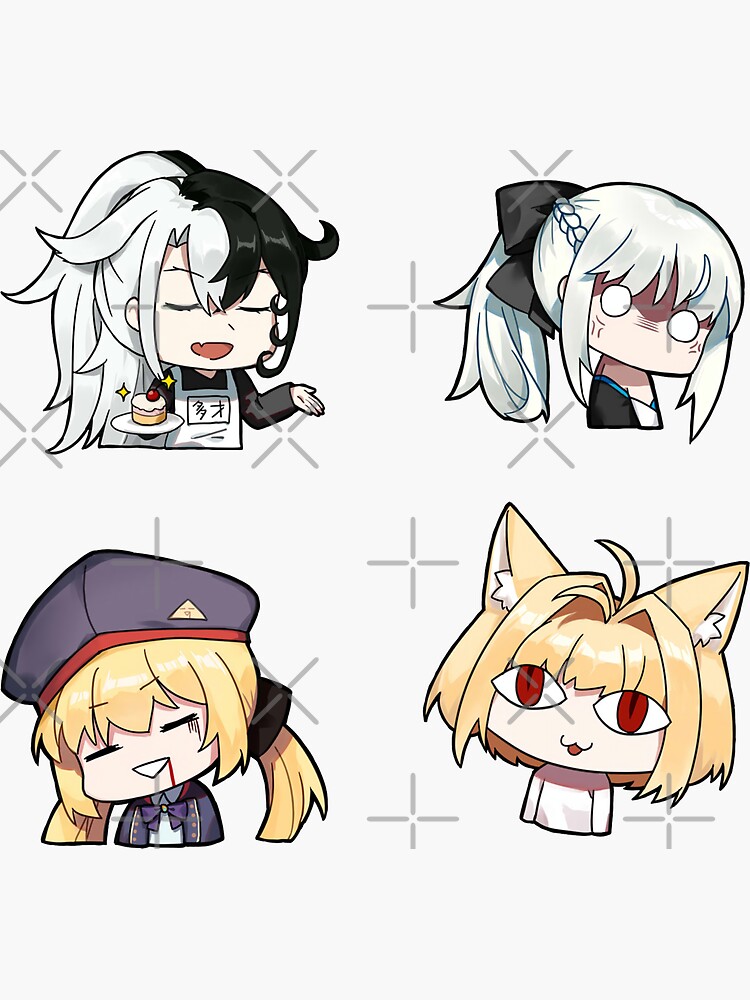 "FGO Chibis" Sticker for Sale by StratusGraphics | Redbubble