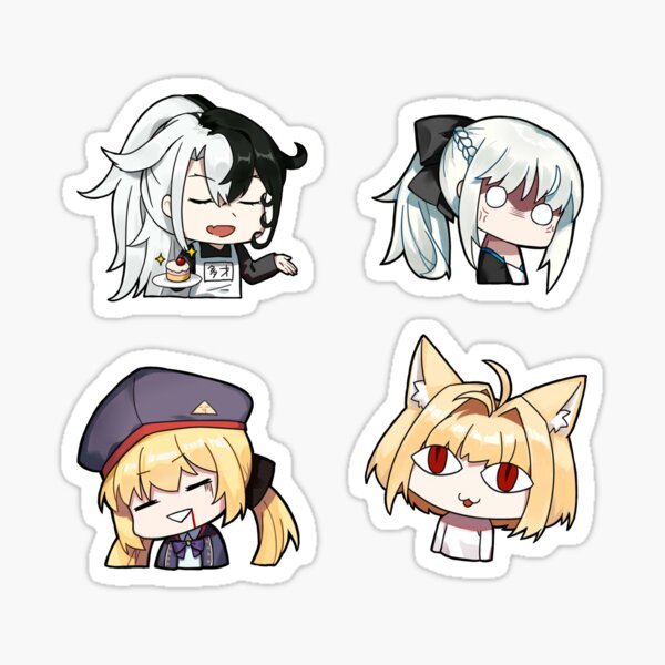 "FGO Chibis" Sticker for Sale by StratusGraphics | Redbubble