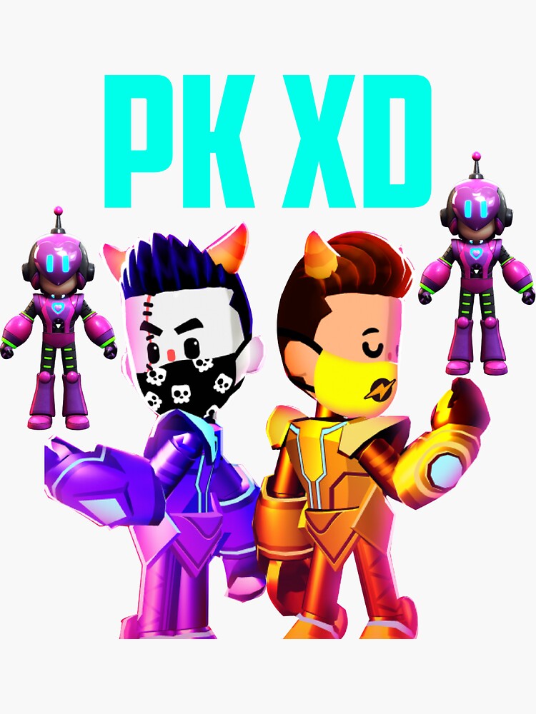 "PK XD " Sticker for Sale by pricilla-cumazo | Redbubble