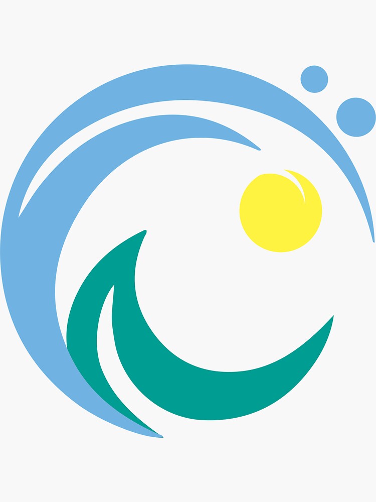 "Basic Logo" Sticker for Sale by SungaiOS | Redbubble