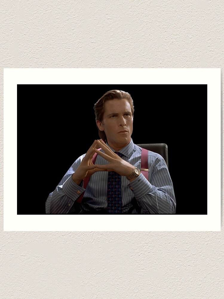 "American Psycho - Patrick Bateman" Art Print for Sale by ChaosBlade ...