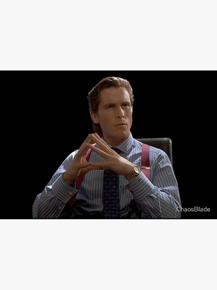 "American Psycho - Patrick Bateman" Poster for Sale by ChaosBlade ...