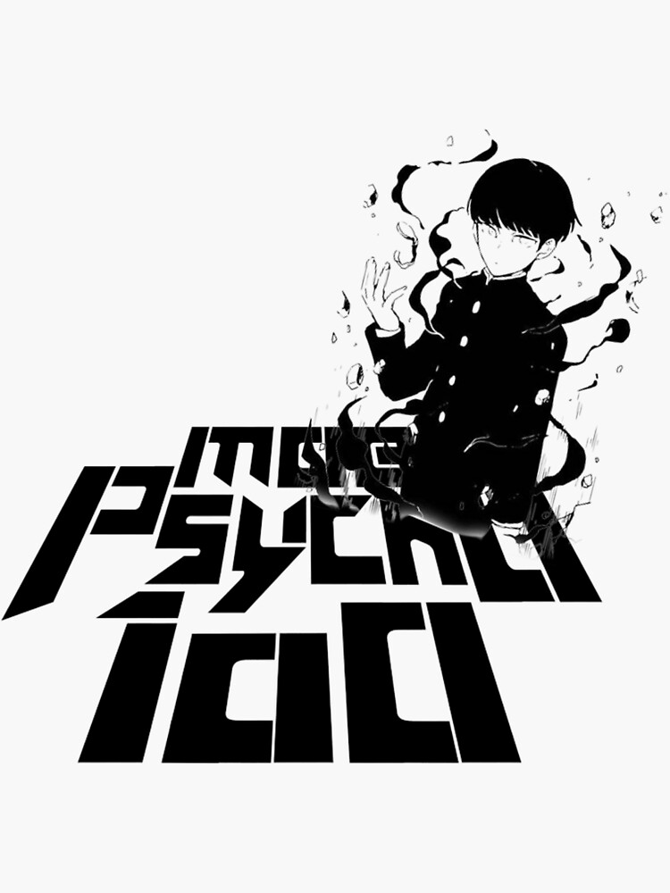 "Shigeo Kageyama MoB PsYcHo 100 anime" Sticker for Sale by bluessky ...