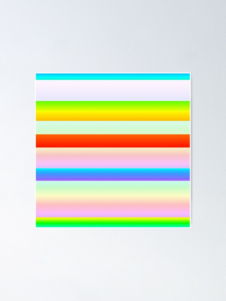 "Bright creative color palette | Bright vivid color combination" Poster ...