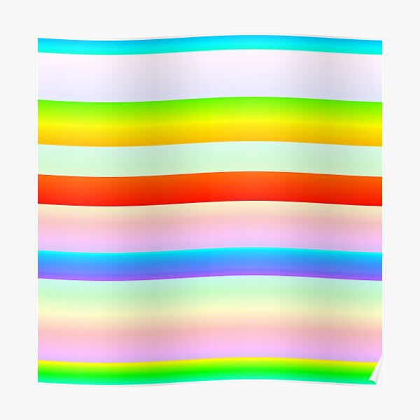 "Bright creative color palette | Bright vivid color combination" Poster ...