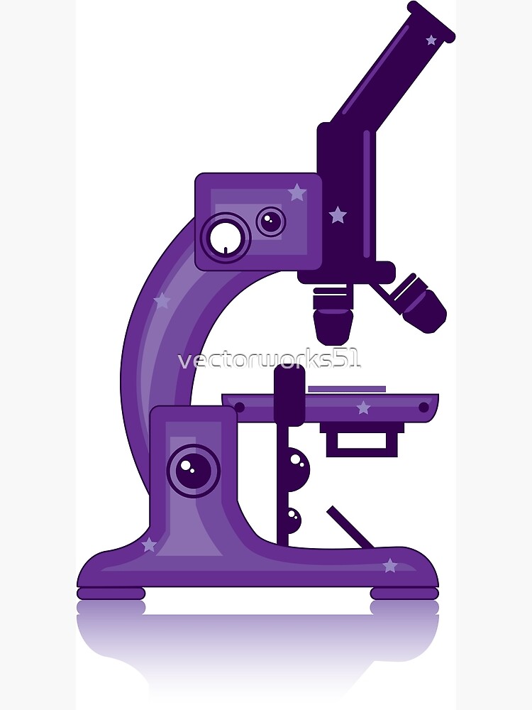 "Microscope" Poster by vectorworks51 | Redbubble
